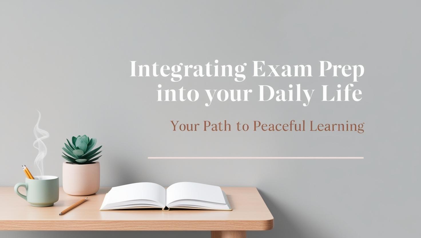 Integrating Exam Preparation into Your Daily Routine: A Path to ...